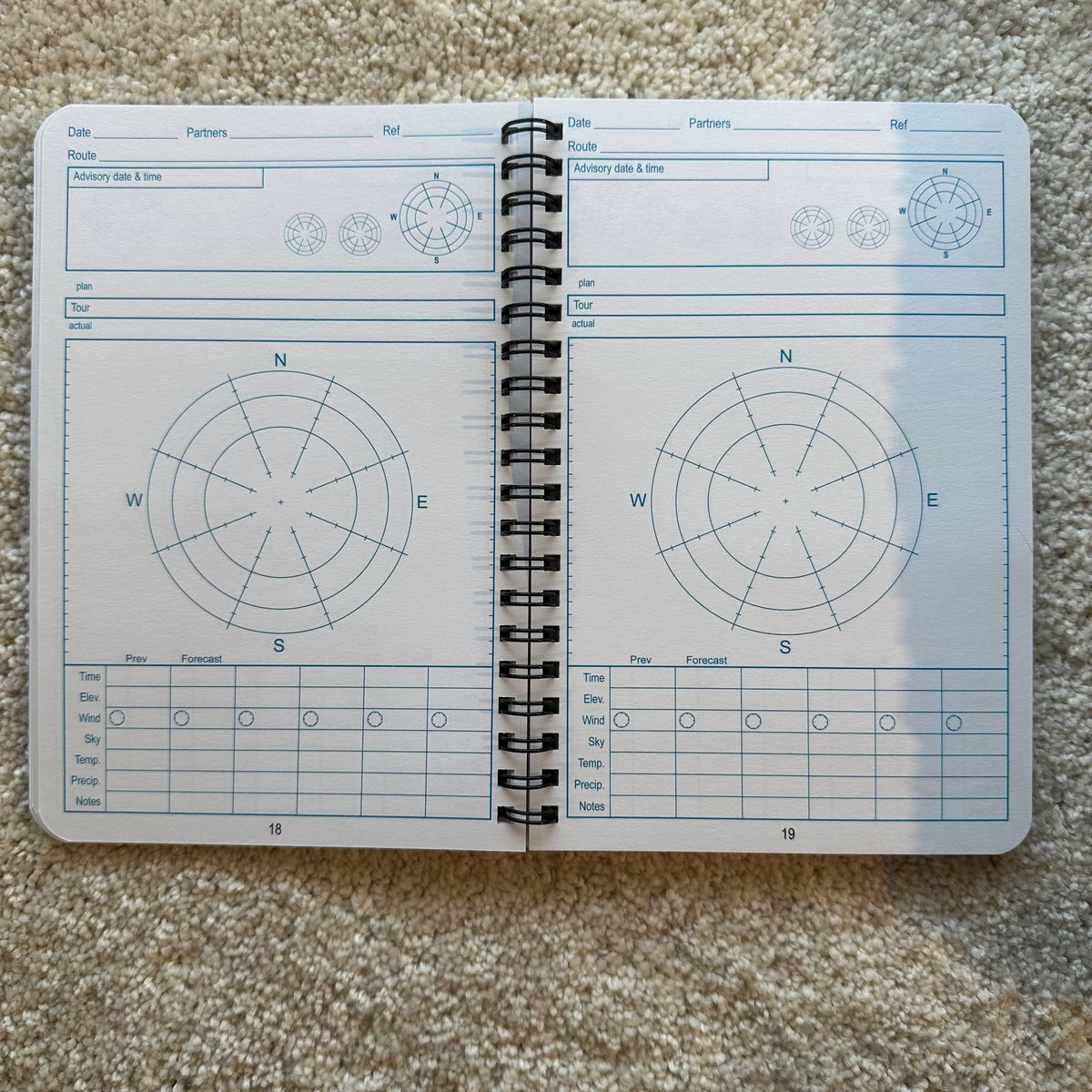 Snow and Avalanche Field Notebook – White Mountain Ski Co