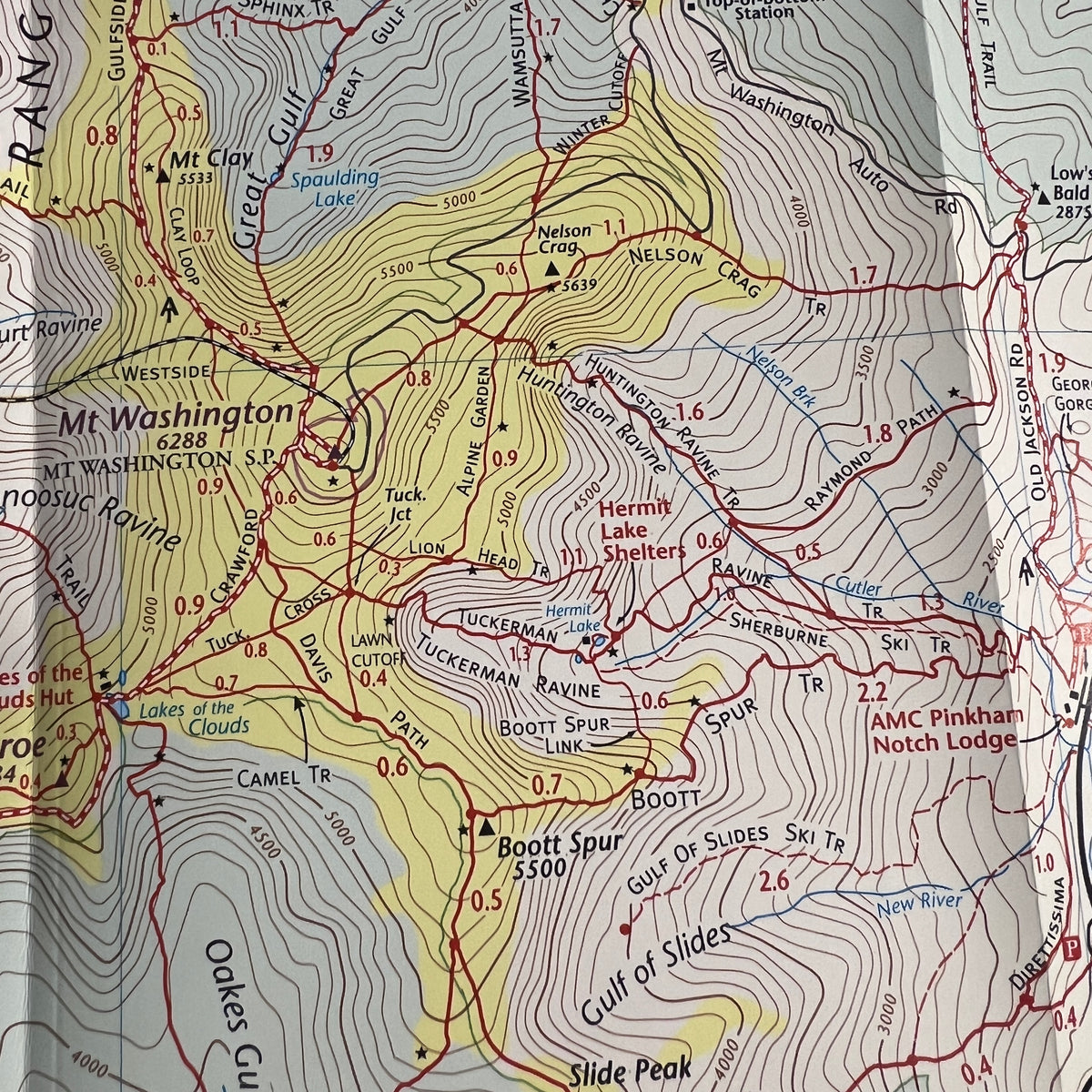 White Mountains Trail Map (2025) – White Mountain Ski Co